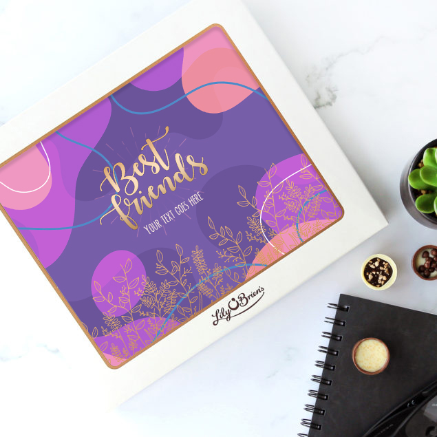 Best Friends Personalised Chocolate Photo Box | Chocolates Delivered