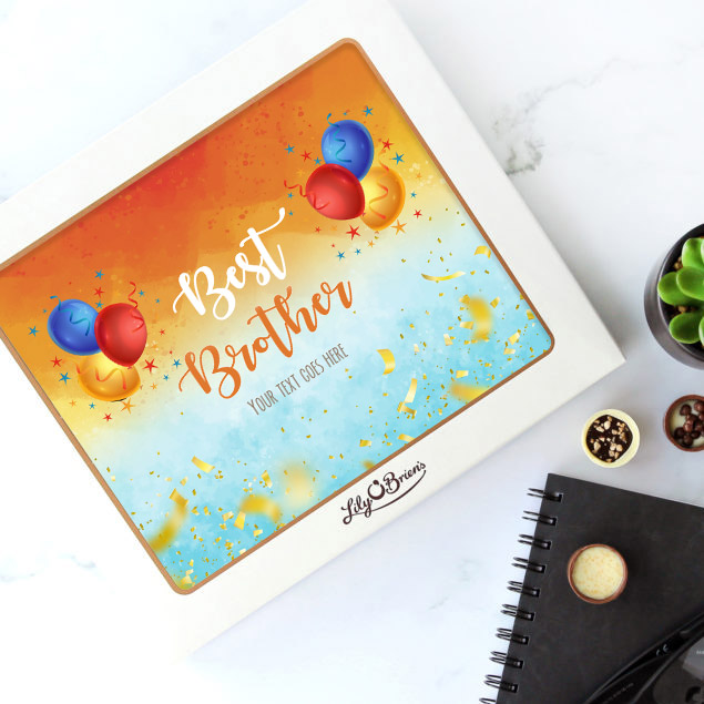 Best Brother Personalised Chocolate Box | Gift For Brother