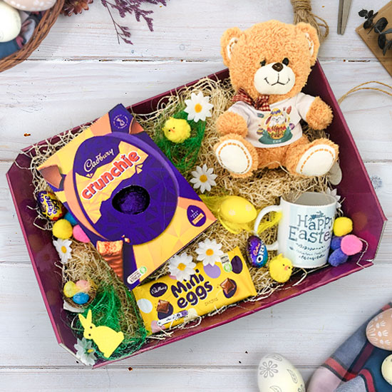 The Personalised Egg-stra Special Easter Hamper | Chocolates Delivered