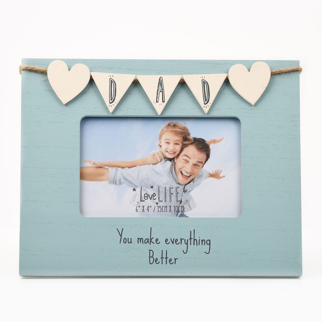 Dad Frame With Bunting | Fathers Day Frames Gift Ideas